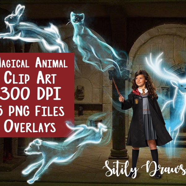 Rabbit Clip Art - Etsy