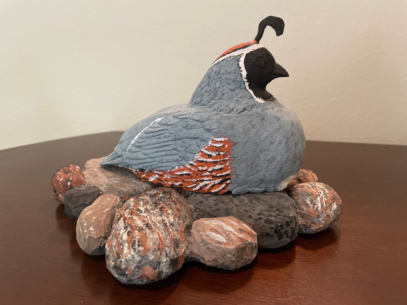 Gambel’s Quail Carving - Etsy