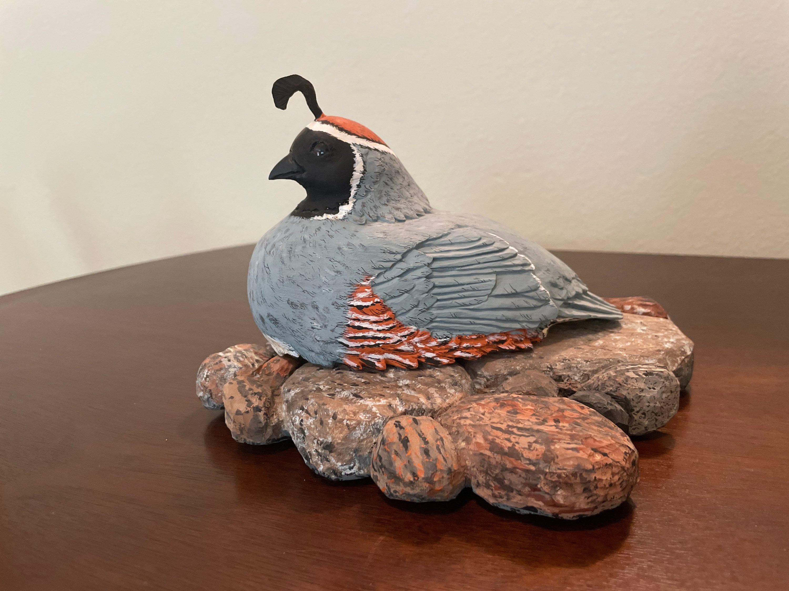 Gambel’s Quail Carving - Etsy