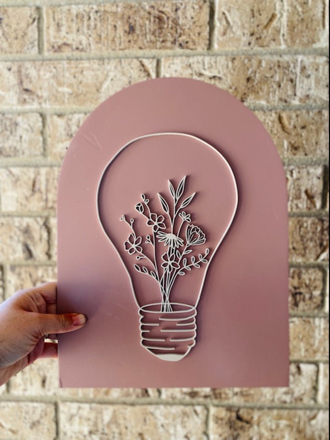 Wildflower Arch Wall Decor, Wall Decor, Wildflowers, Floral Decor, Boho ...