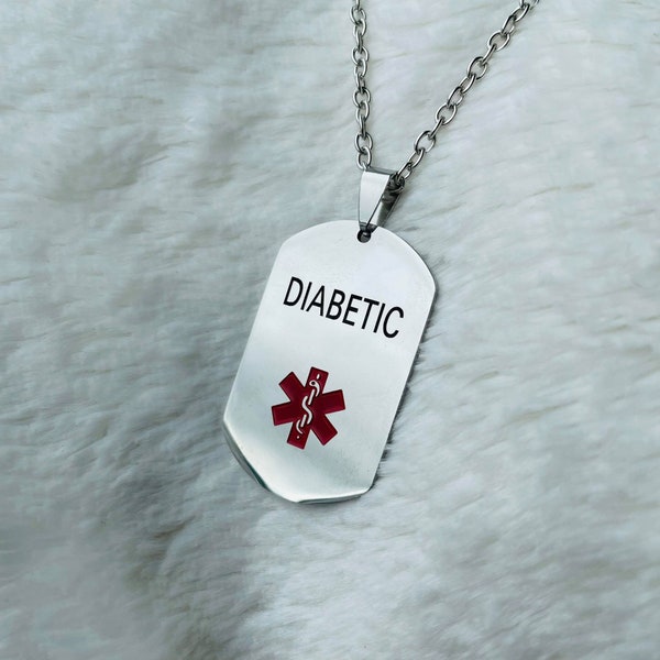 Diabetic Necklace - Etsy