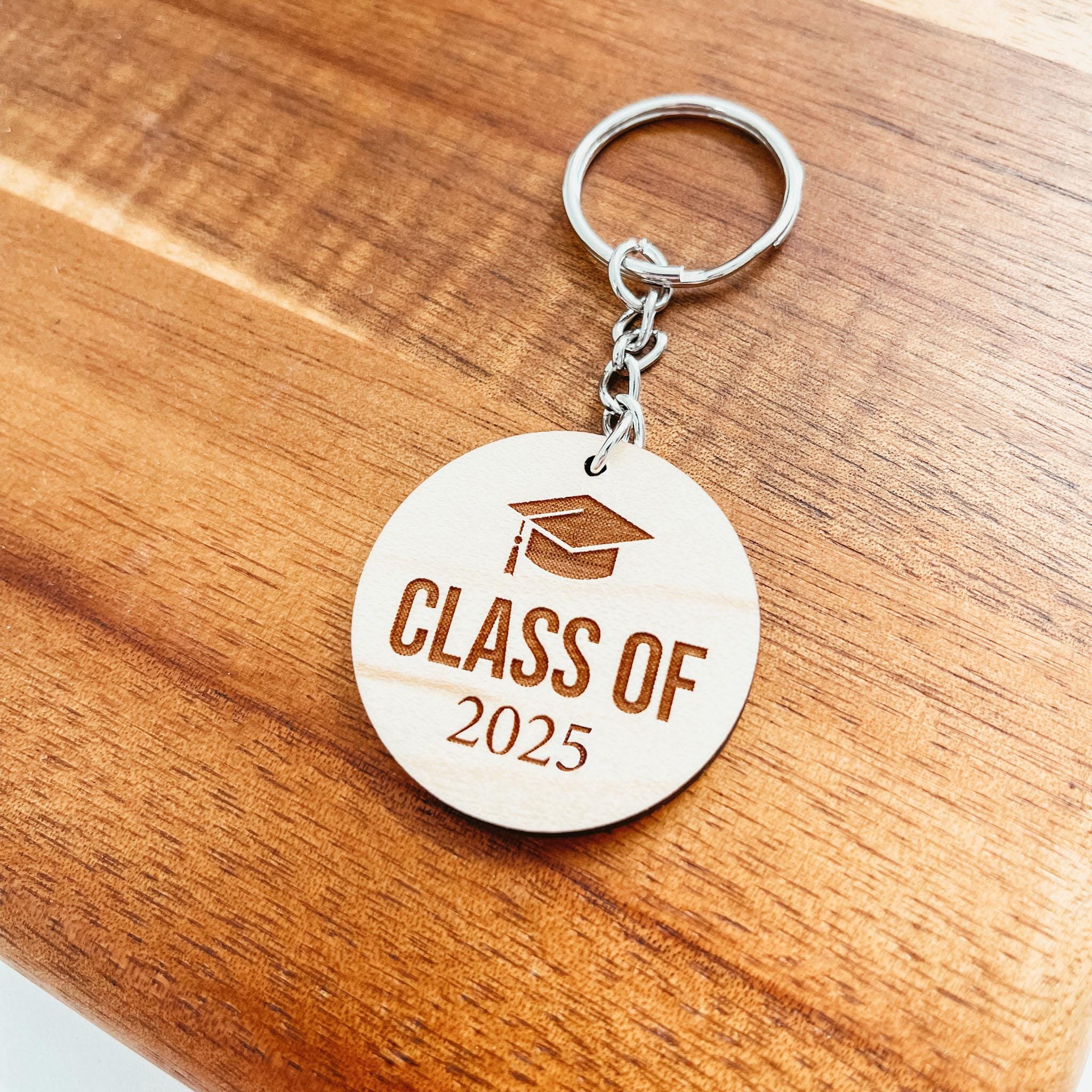 Class of 2025 Keychain, Graduation Keychain, Grad Keychain, Custom ...