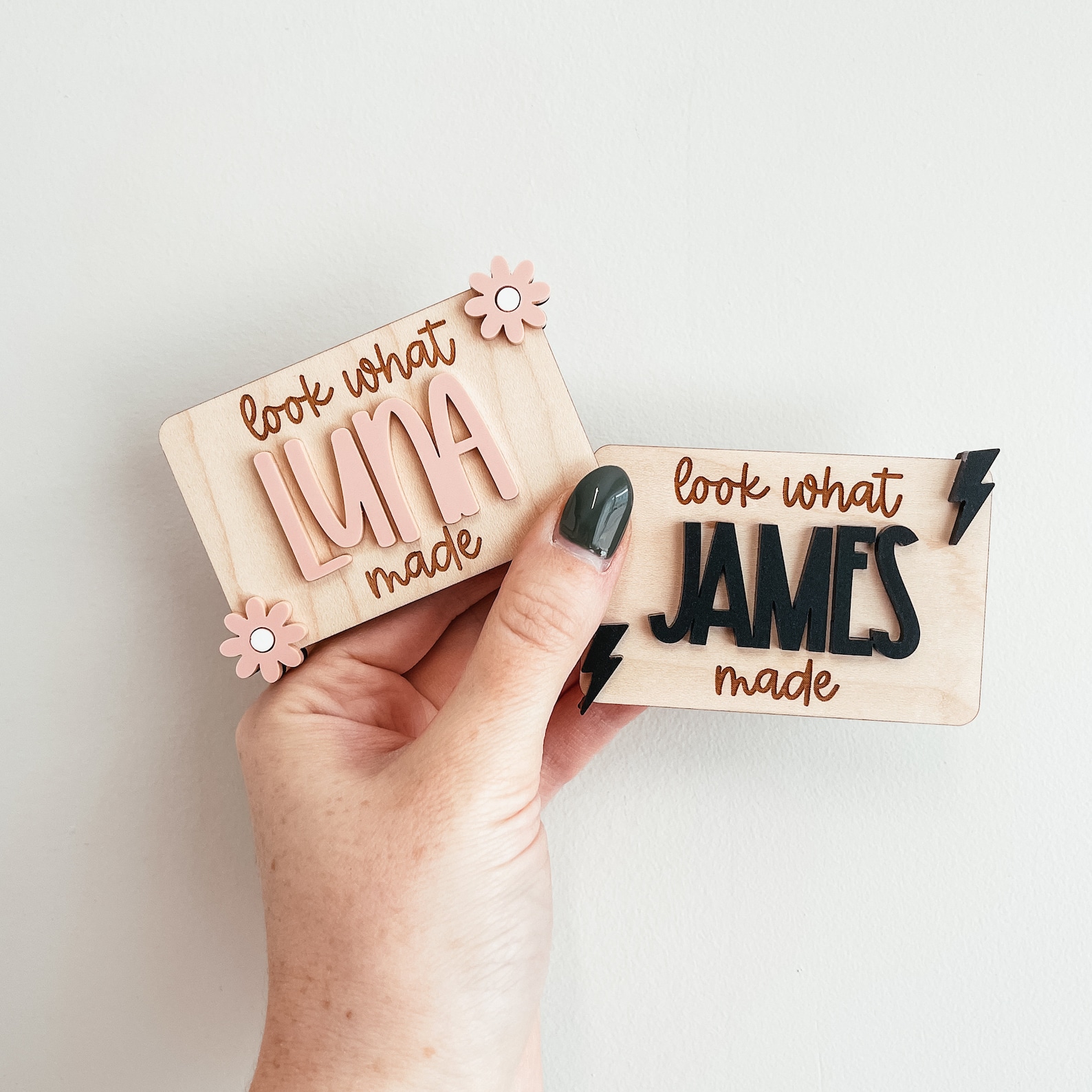 Look What I Made Magnet, Children's Art Display Magnet, Kid's Art Work ...