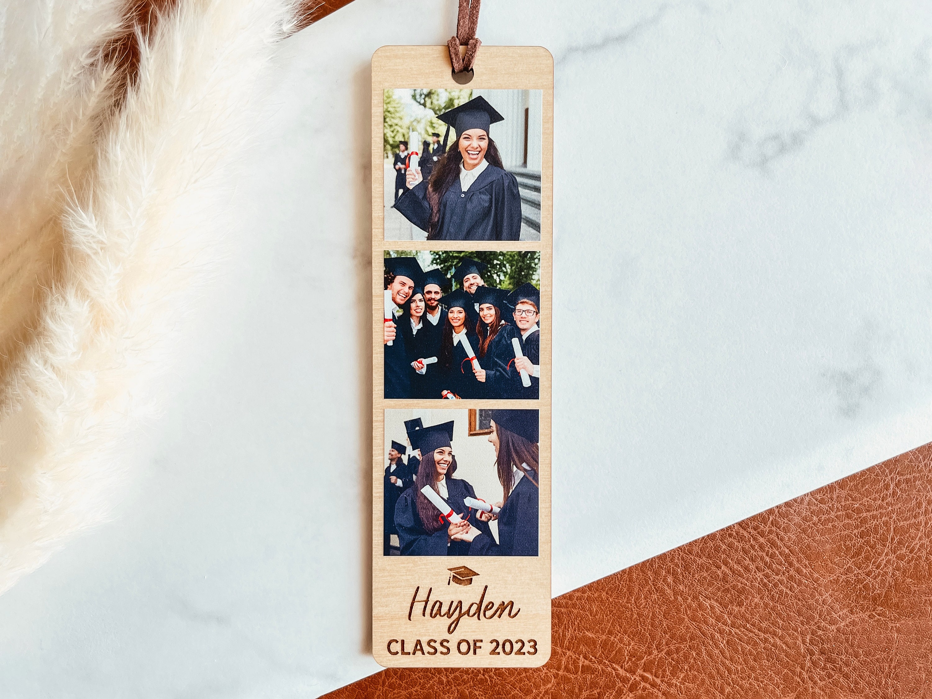 Custom Graduation Bookmark Custom Photo Bookmark Photo Strip - Etsy
