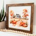 Watercolour Autumn Farm Wood Sign, Fall Farmhouse Sign, Fall Wood Sign ...