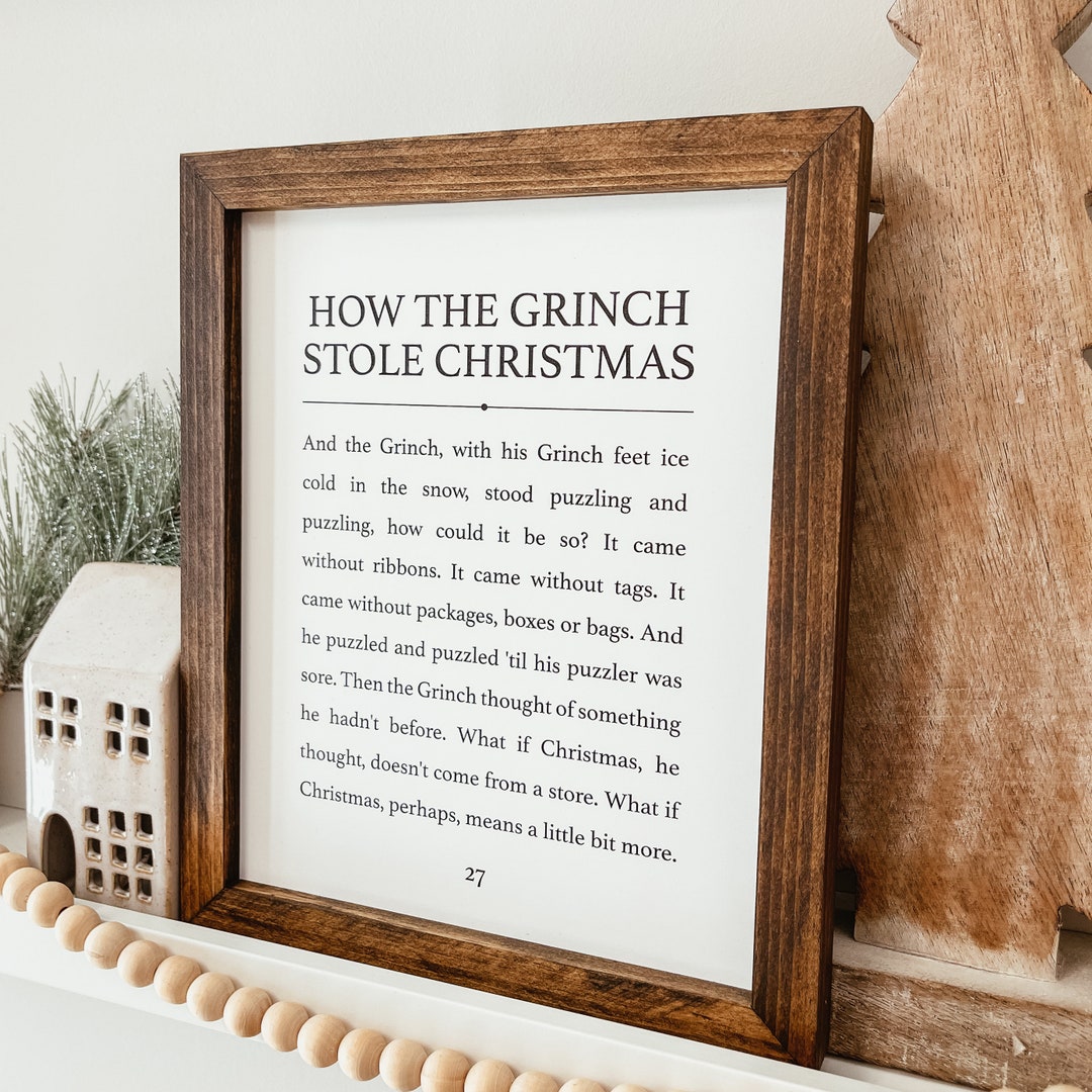 Christmas Quote Wood Sign, Minimalist Christmas Sign, Christmas Decor ...