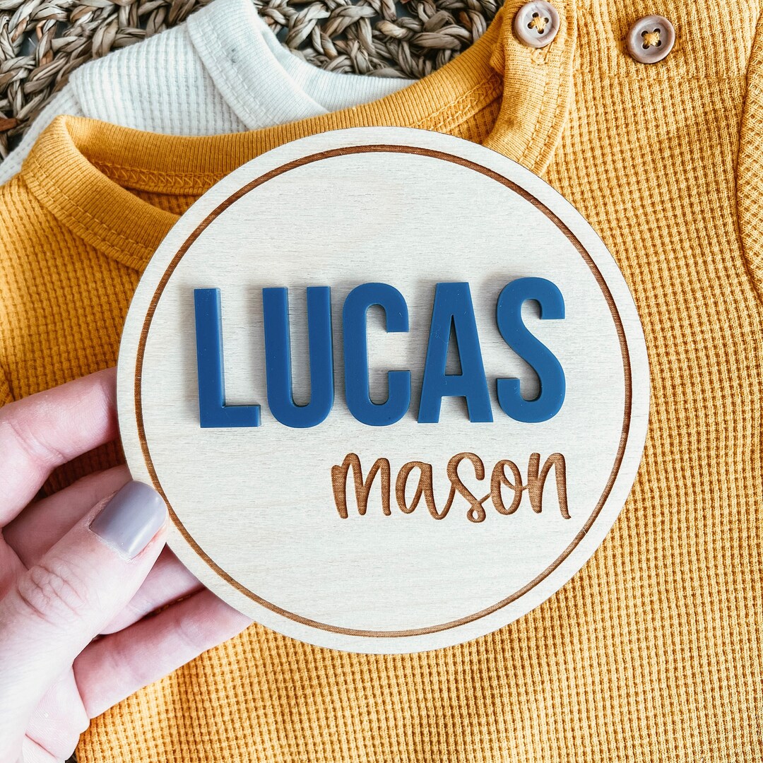 Birth Announcement Sign, Baby Name Sign, Baby Name Sign for Hospital ...