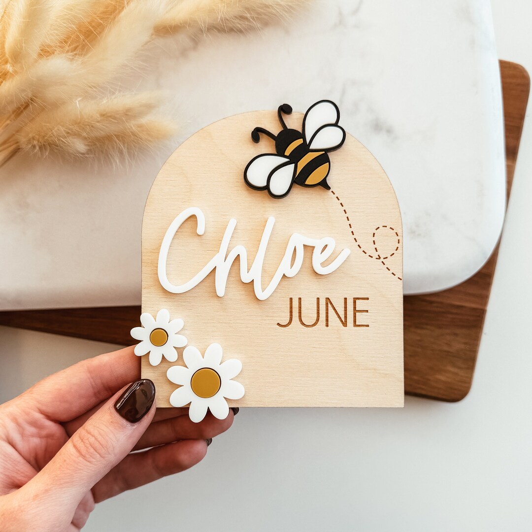 Baby Name Sign, Name Announcement Sign, Baby Name Sign for Hospital ...