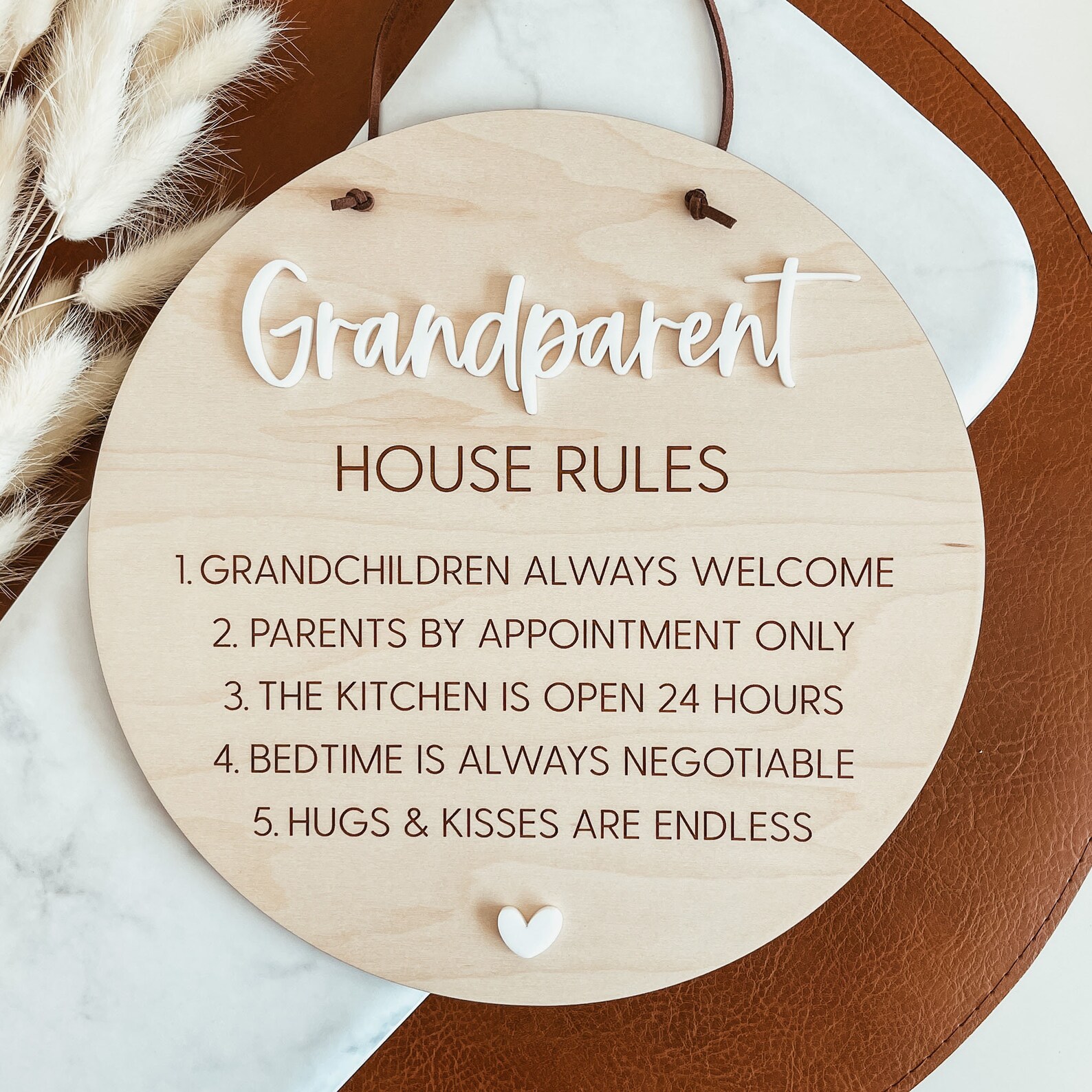 Grandparent House Rules Sign, Grandparent Sign, Grandparent Wood Sign ...