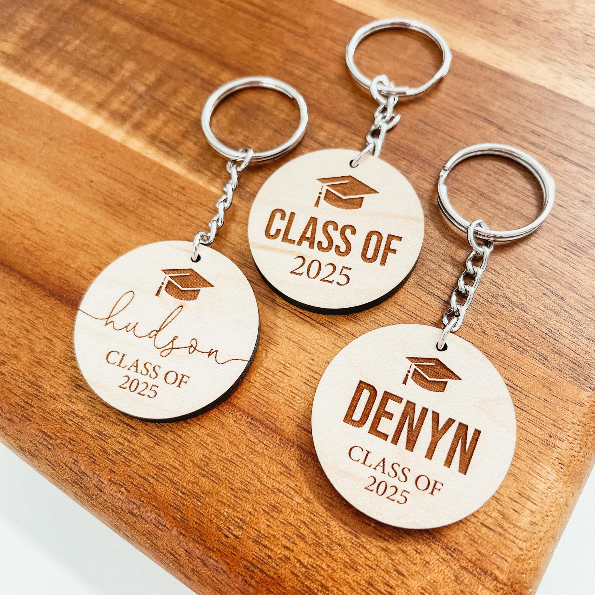 Class of 2025 Keychain, Graduation Keychain, Grad Keychain, Custom ...