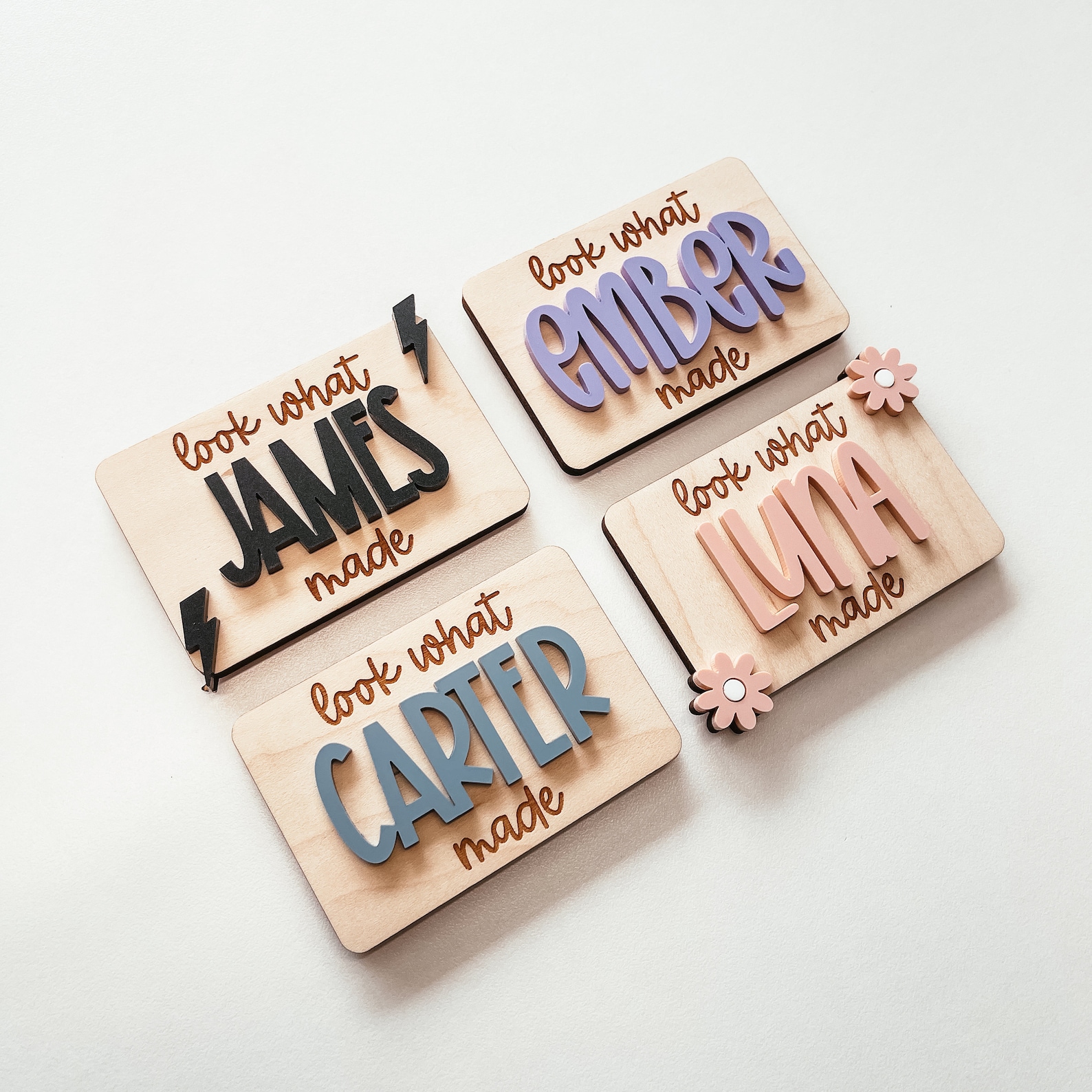 Look What I Made Magnet, Children's Art Display Magnet, Kid's Art Work ...