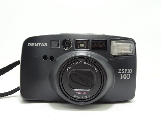 Pentax Espio 140 Point and Shoot Compact 35mm Vintage Film Camera ...
