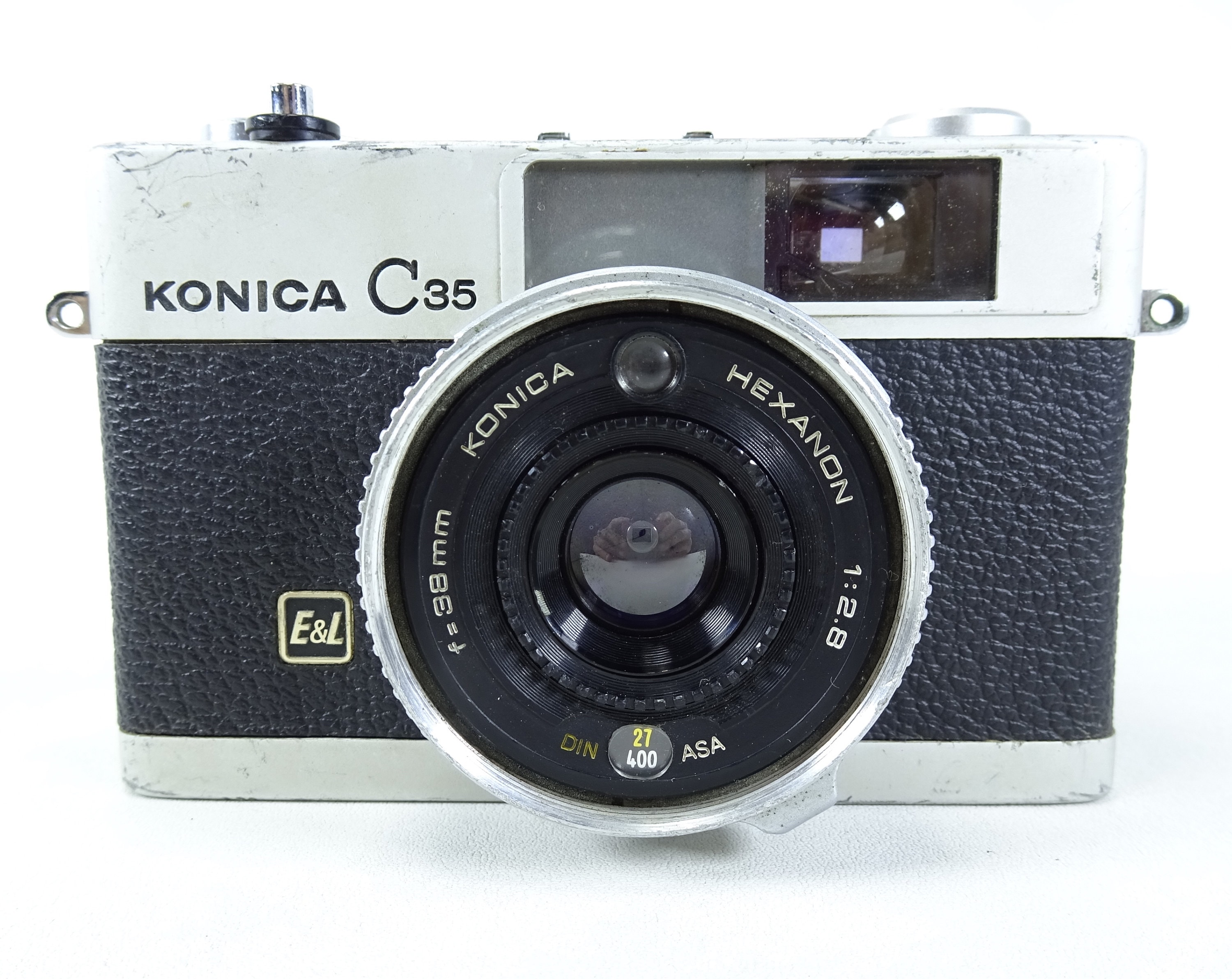 Konica C35 E&L Rangefinder 35mm Film Camera 38mm F/2.8 in Good - Etsy