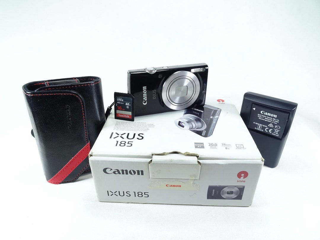 Canon Ixus 185 20MP Digital Compact Camera Boxed. - Etsy