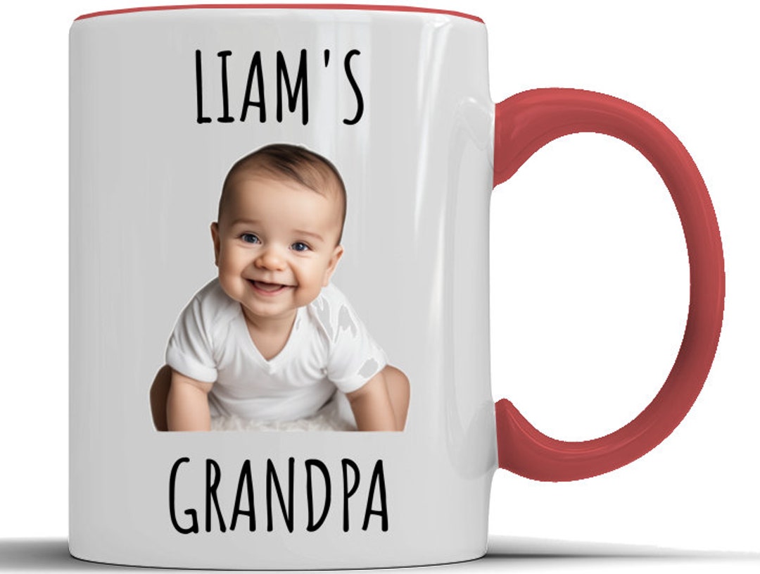 CUSTOM BABY PHOTO Mug, Custom Baby Photo Gift, Personalized Baby ...