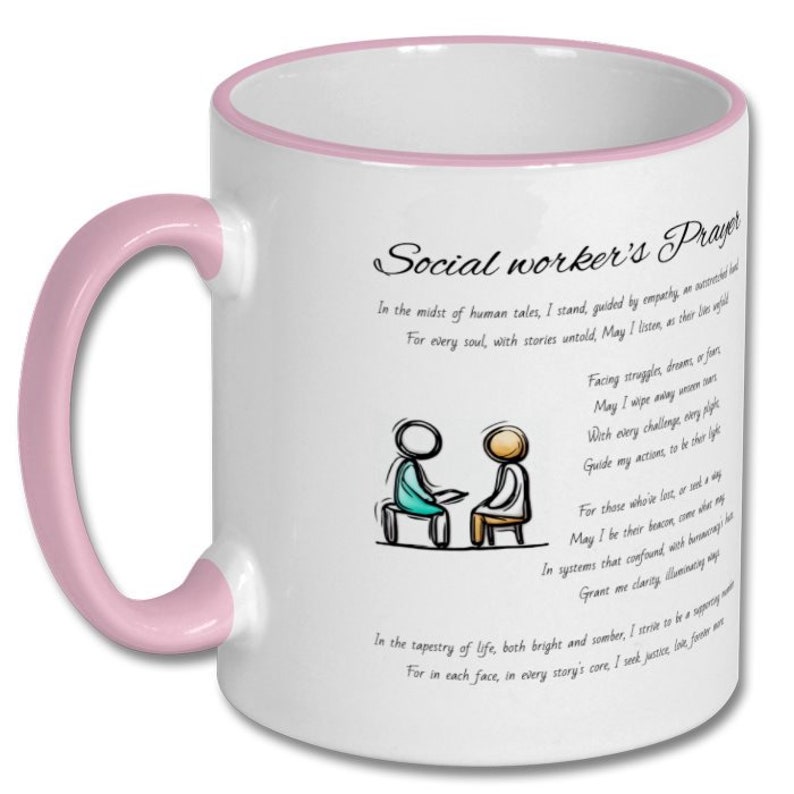 SOCIAL WORKER'S PRAYER Poem Gift, Gift for Social Worker, Social Work ...