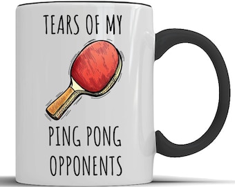 Ping Pong Coffee Mug Funny Gift Idea for Table Tennis Player - Etsy