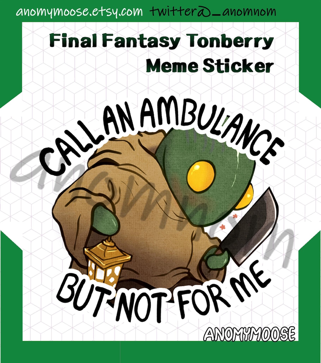 Final Fantasy Tonberry Meme Sticker - Etsy