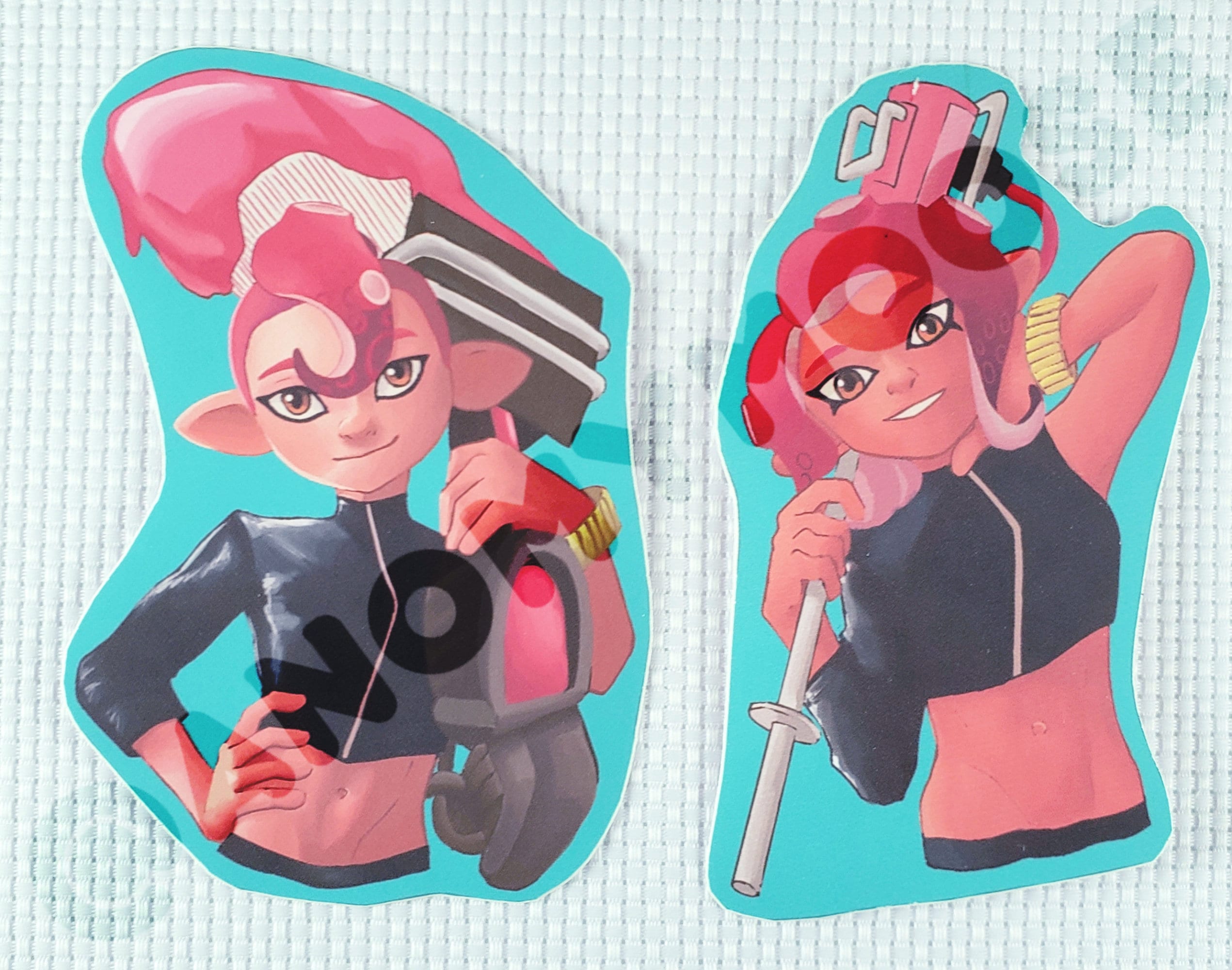Splatoon 2 Octoling Vinyl Stickers - Etsy