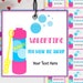 Printable Kids Bubble Valentines Day Card, Valentine's Day Card ...