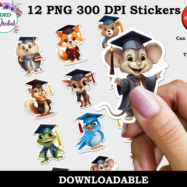 Graduation Stickers - Etsy