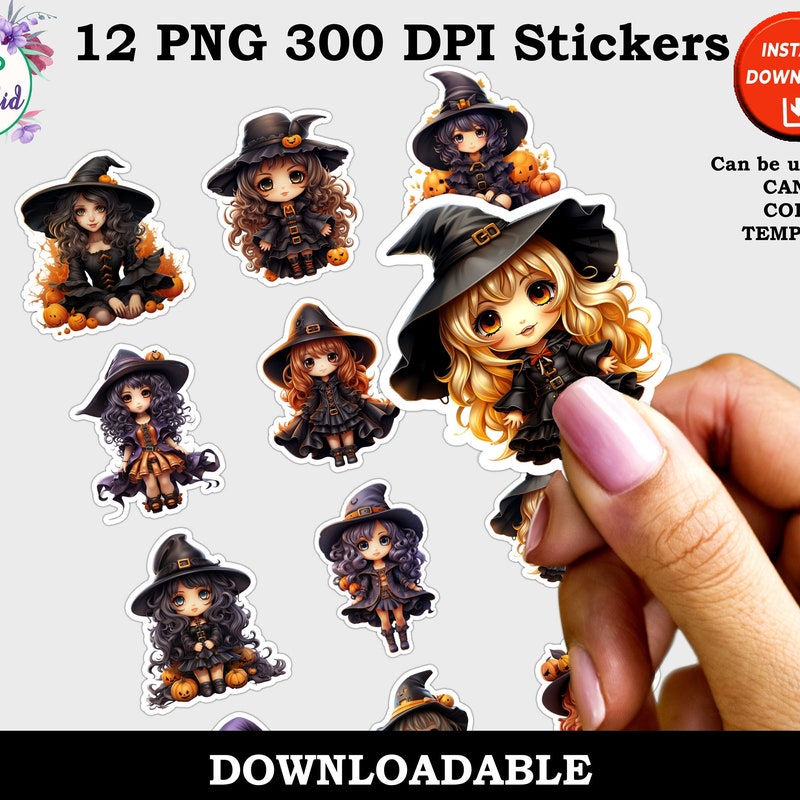 Witch Stickers - Etsy