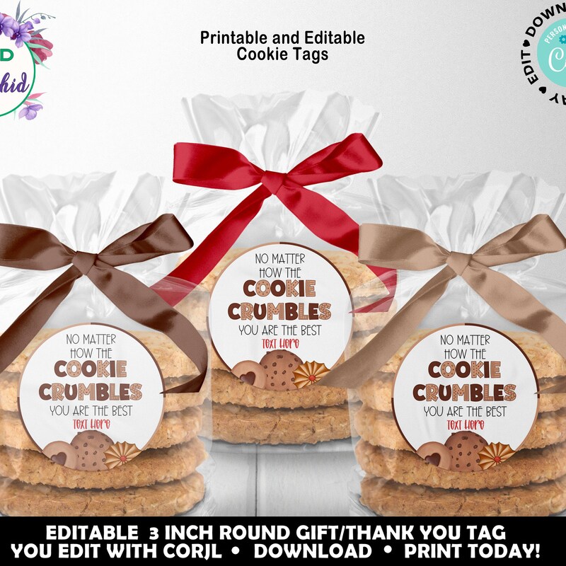 Cookie Gift Tags - 60+ Gift Ideas for 2024