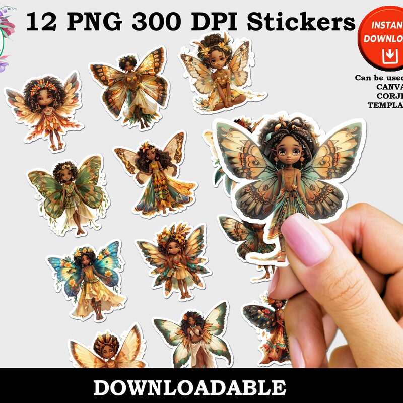 Fairy Sticker - Etsy