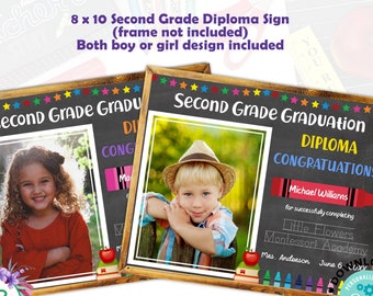 Second Grade Diploma - Etsy