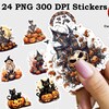 Halloween Monsters Clipart Numbers, Halloween Favors, Halloween ...