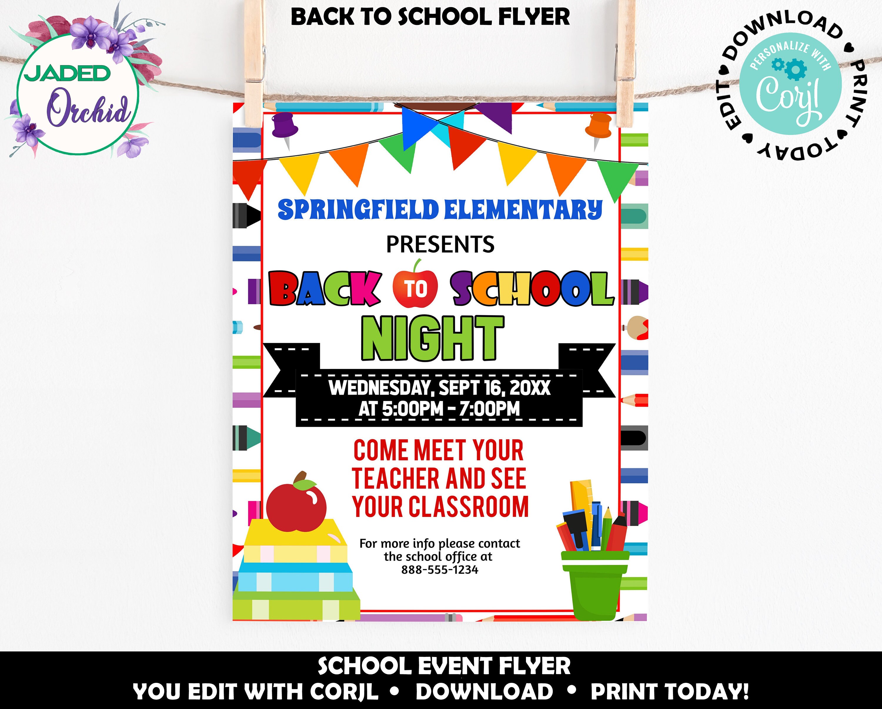 Back To School Flyer Ideas