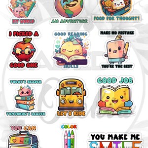 Printable Teachers Motivational Classroom Sticker, Inspirational ...