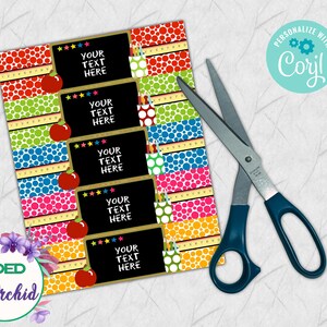 Teacher Appreciation Water Bottle Label, Thank You Bottle Labels, End ...