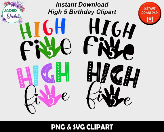 Free High Five Clipart