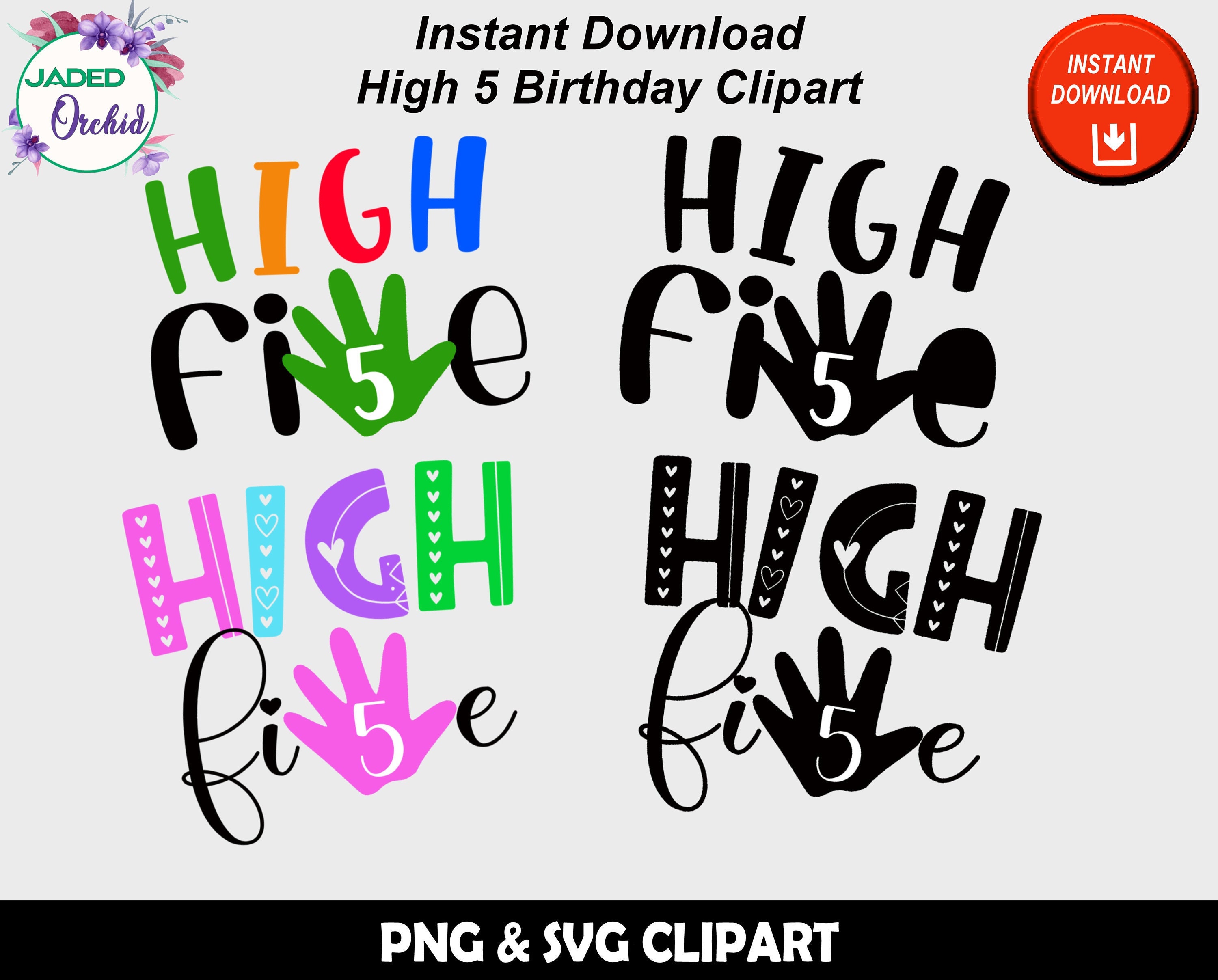 High Five Clipart