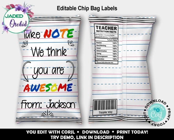 Teacher Appreciation Thank You Teacher Appreciation Gift | Etsy