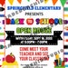 Printable Back to School Open House Flyer Back to School Night - Etsy