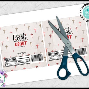 Christian Candy Bar Wrapper Party Favor, Religious Party Favor ...