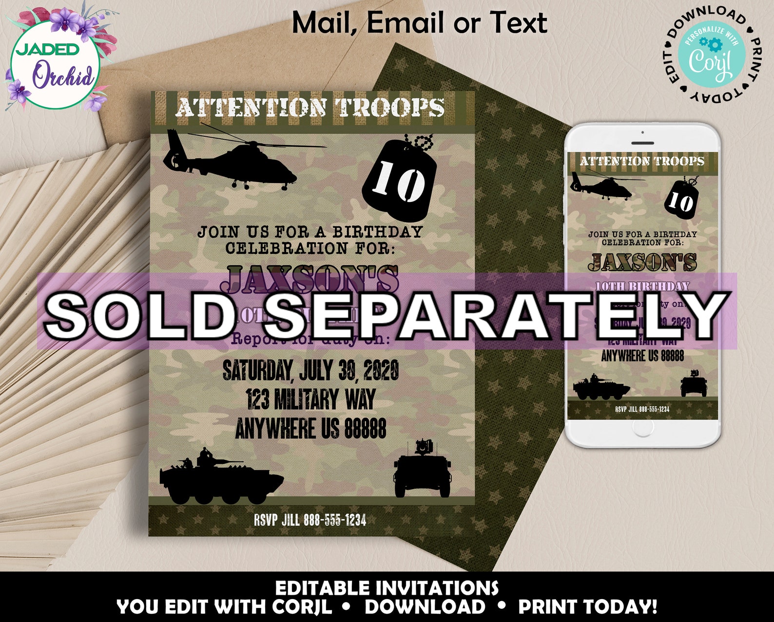Military Chip Bag Label Printable Army Birthday Chip Bag - Etsy