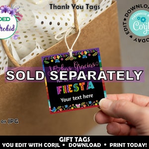 Printable Fiesta Birthday Juice Label, Fiesta Birthday Party Juice ...