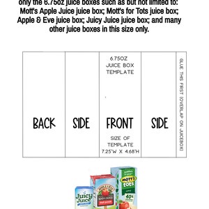 Circus Juice Wrapper, Printable Circus Birthday Juice Box Wrapper ...