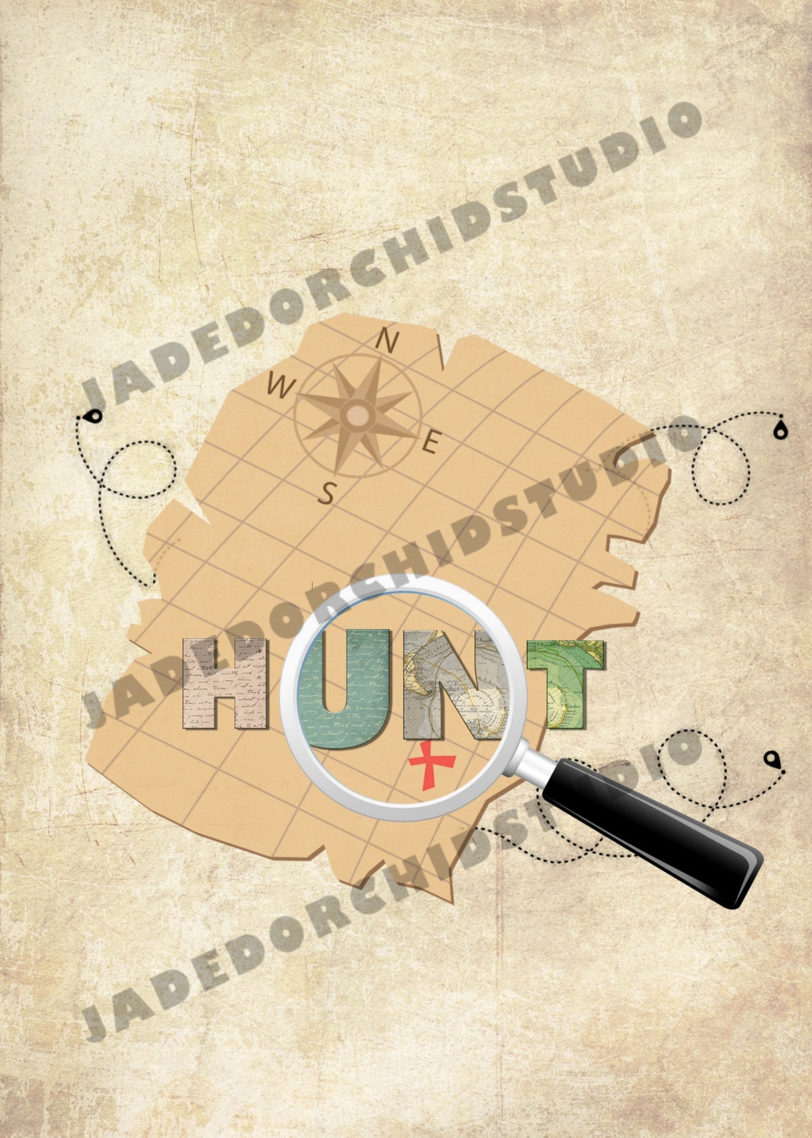 Geocaching Birthday Party Scavenger Hunt Birthday Invitation - Etsy