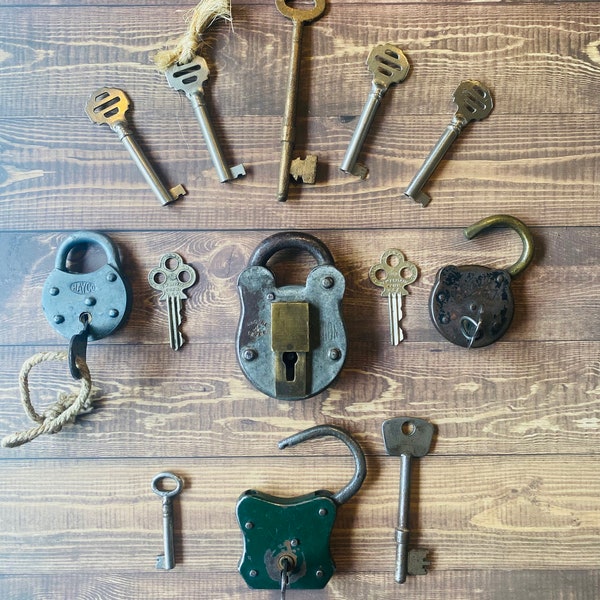 Keys and Locks - Etsy