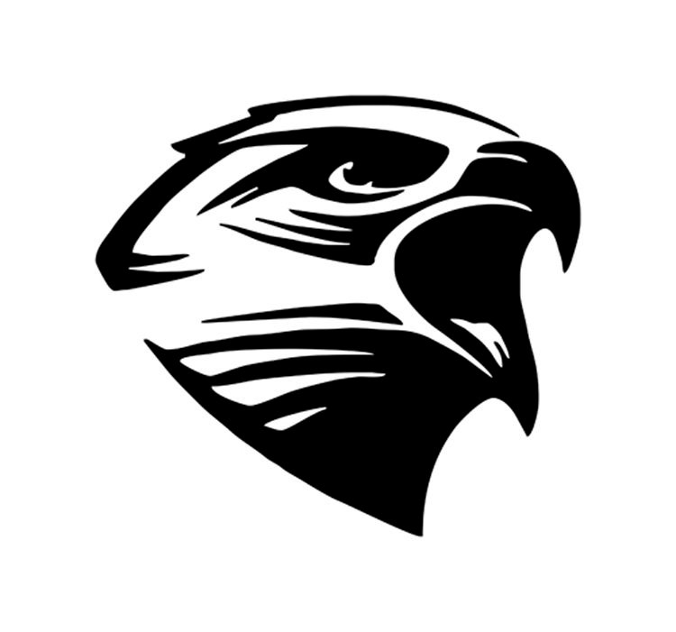 Hawk SVG File / Hawk Head SVG / Hawk Clipart / Hawk Head | Etsy