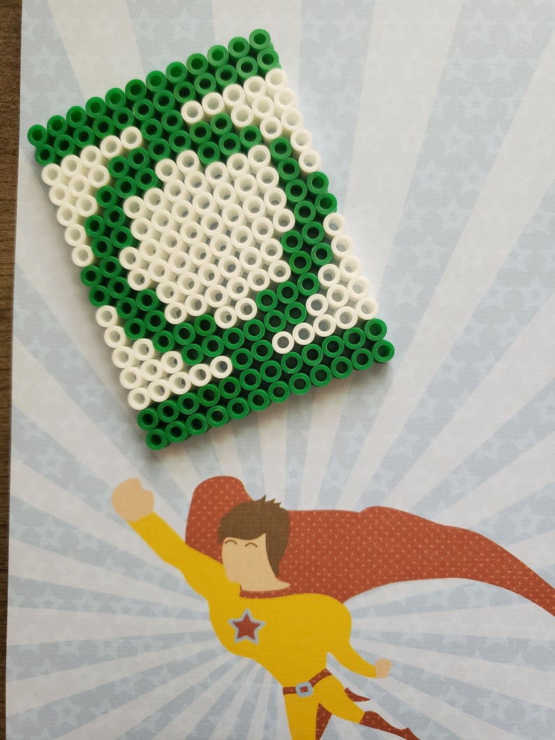 Super Hero Perler Bead Magnets - Etsy