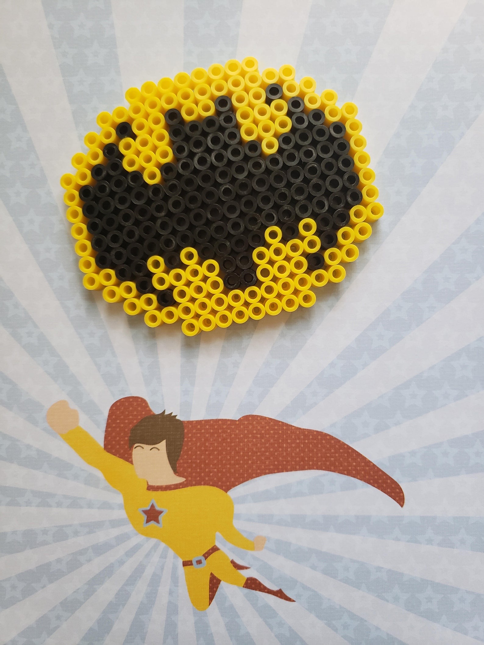 Super Hero Perler Bead Magnets | Etsy