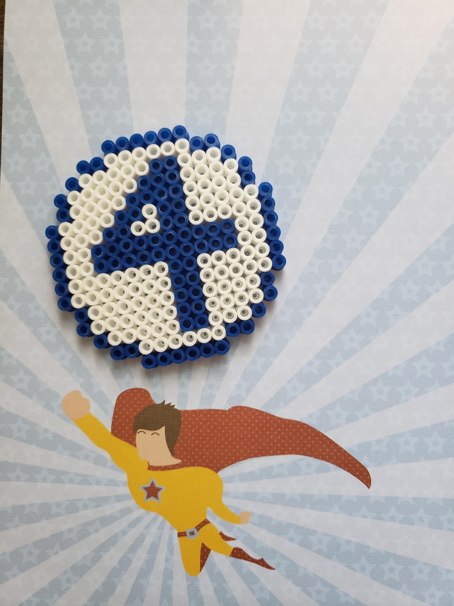 Super Hero Perler Bead Magnets - Etsy