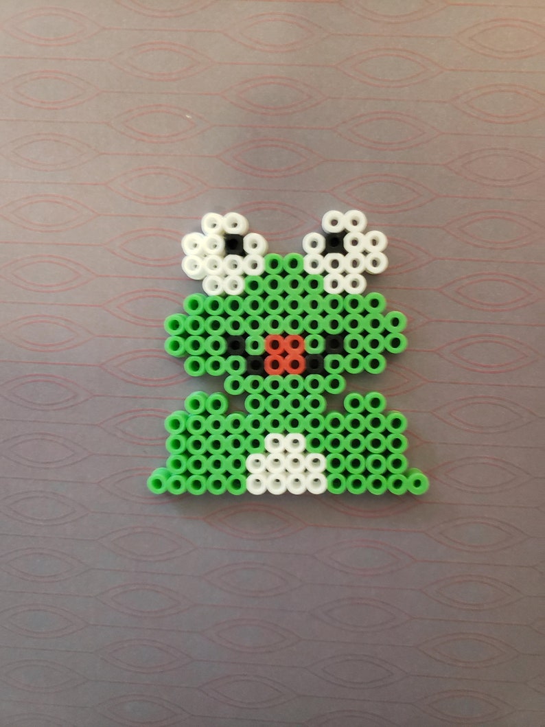 Set of 3 Princess and the Frog Perler Beads - Etsy