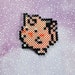 Set of 2 Clefairy Evolution Perler Bead Magnets - Etsy