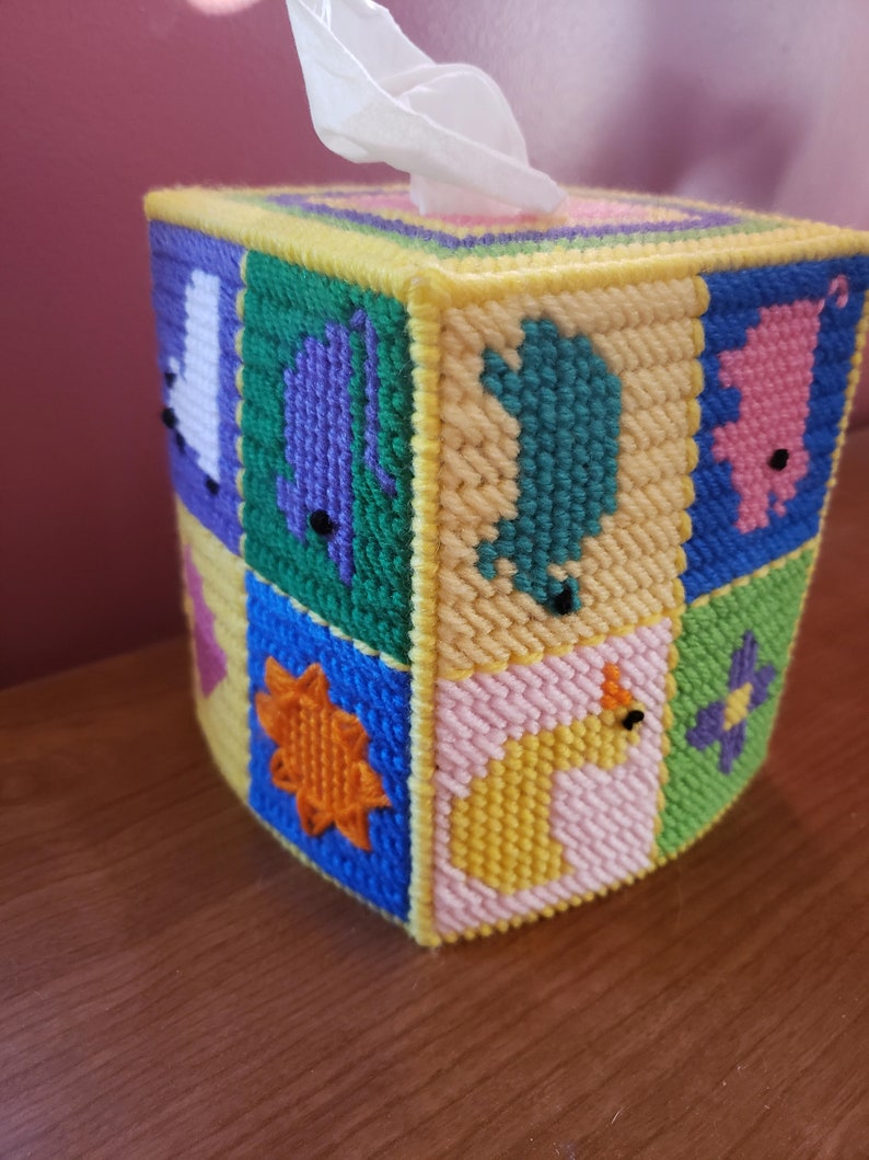 Mini-motifs Tissue Box Cover | Etsy